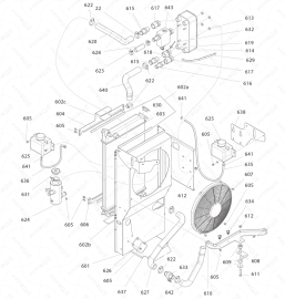 Reactor 2 I-Series Radiator Exploded Diagram - Shop Online
